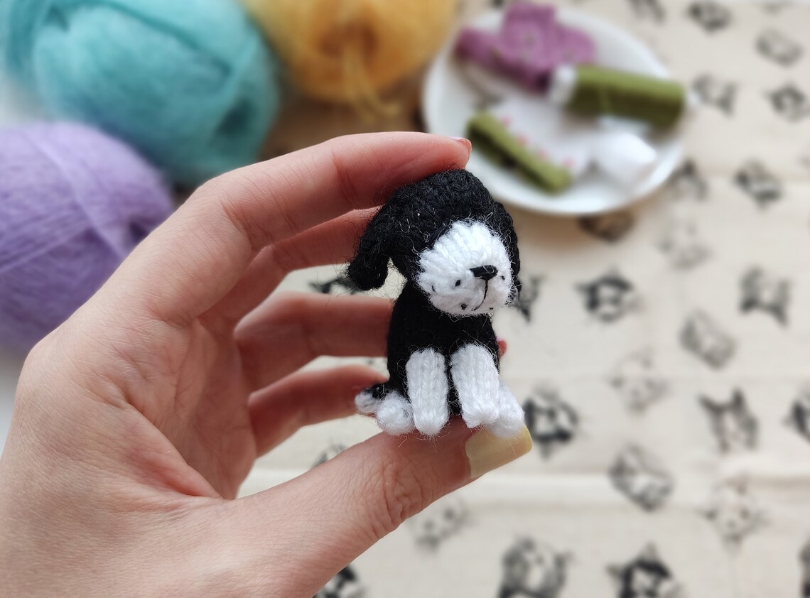 Miniature Black Labrador Retriever Puppy for Maileg Mouse / Bernese ...