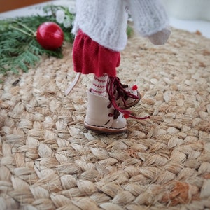 Tiny Deer Boots for Maileg Mouse on Christmas / Size for Big, Little ...