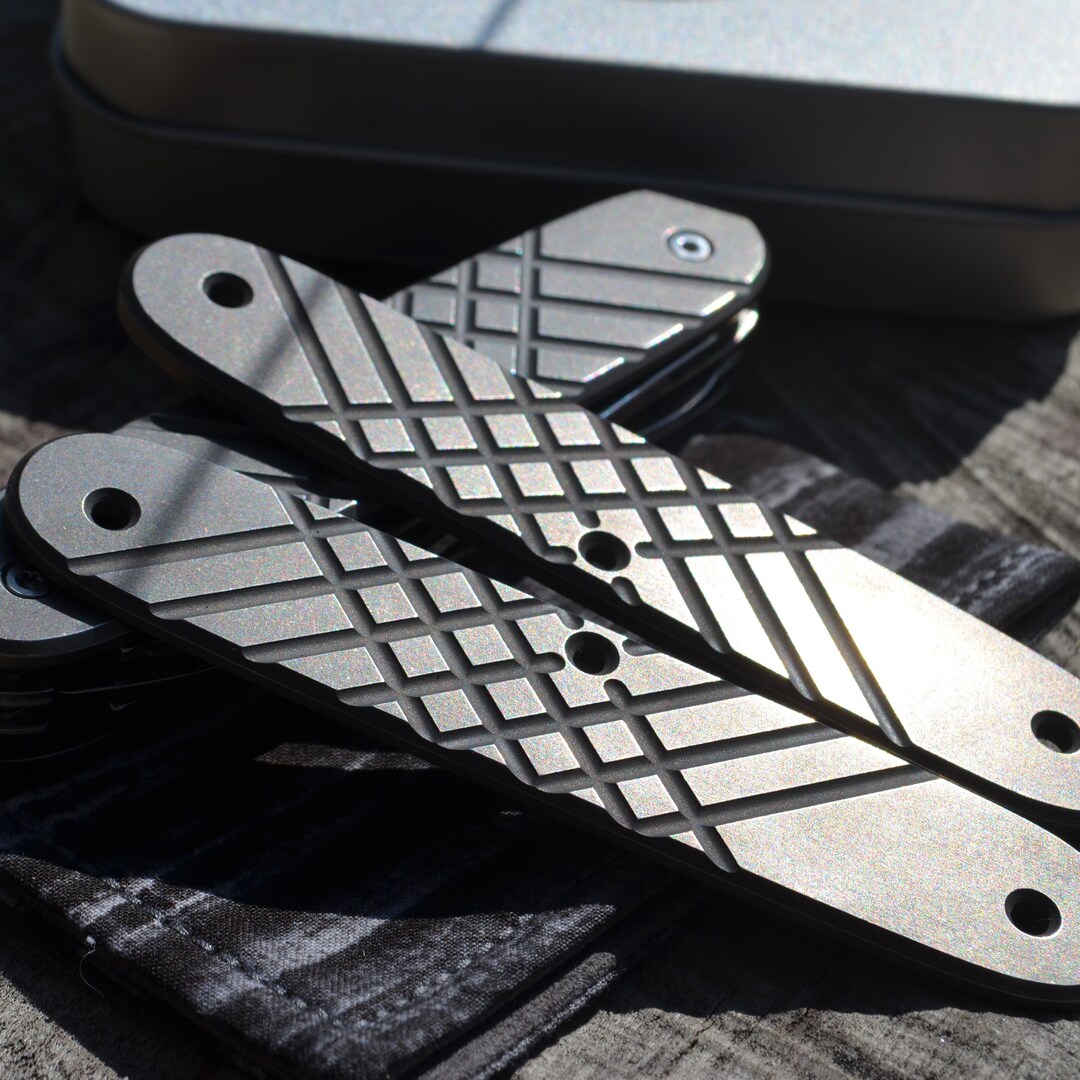 TITAN - Fourseven Used Wash - Handle Scales or Assembled Pocket Knife ...