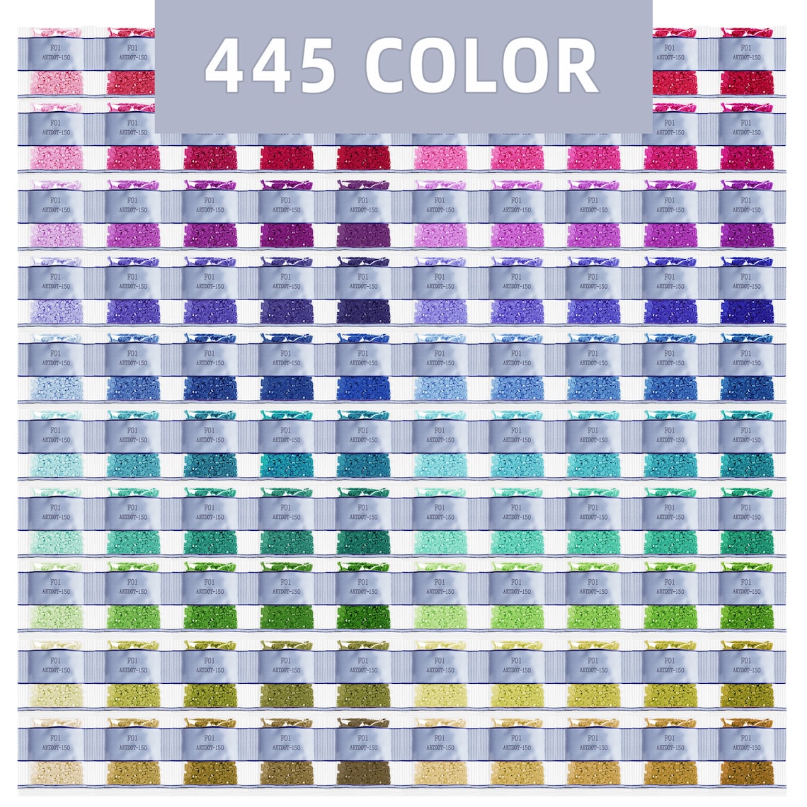 ARTDOT 5D Diamond Painting Drills All Colors DMC 445000 - Etsy