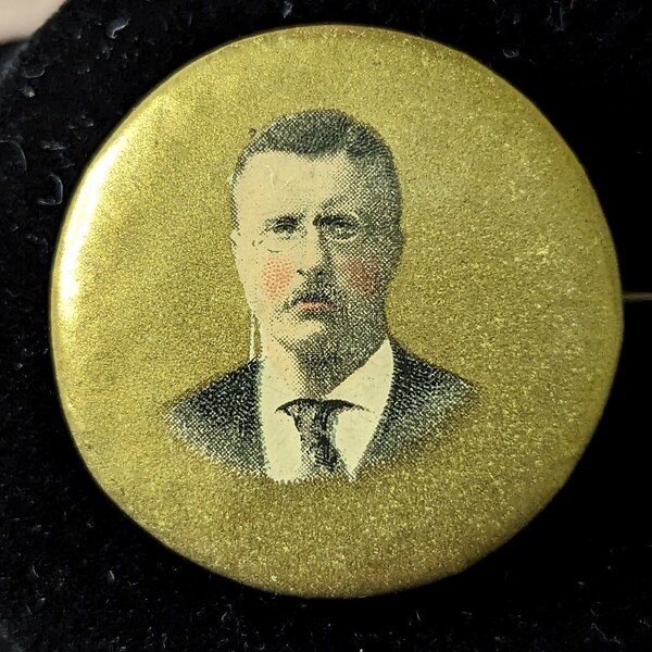 Teddy Roosevelt Buttons - Etsy