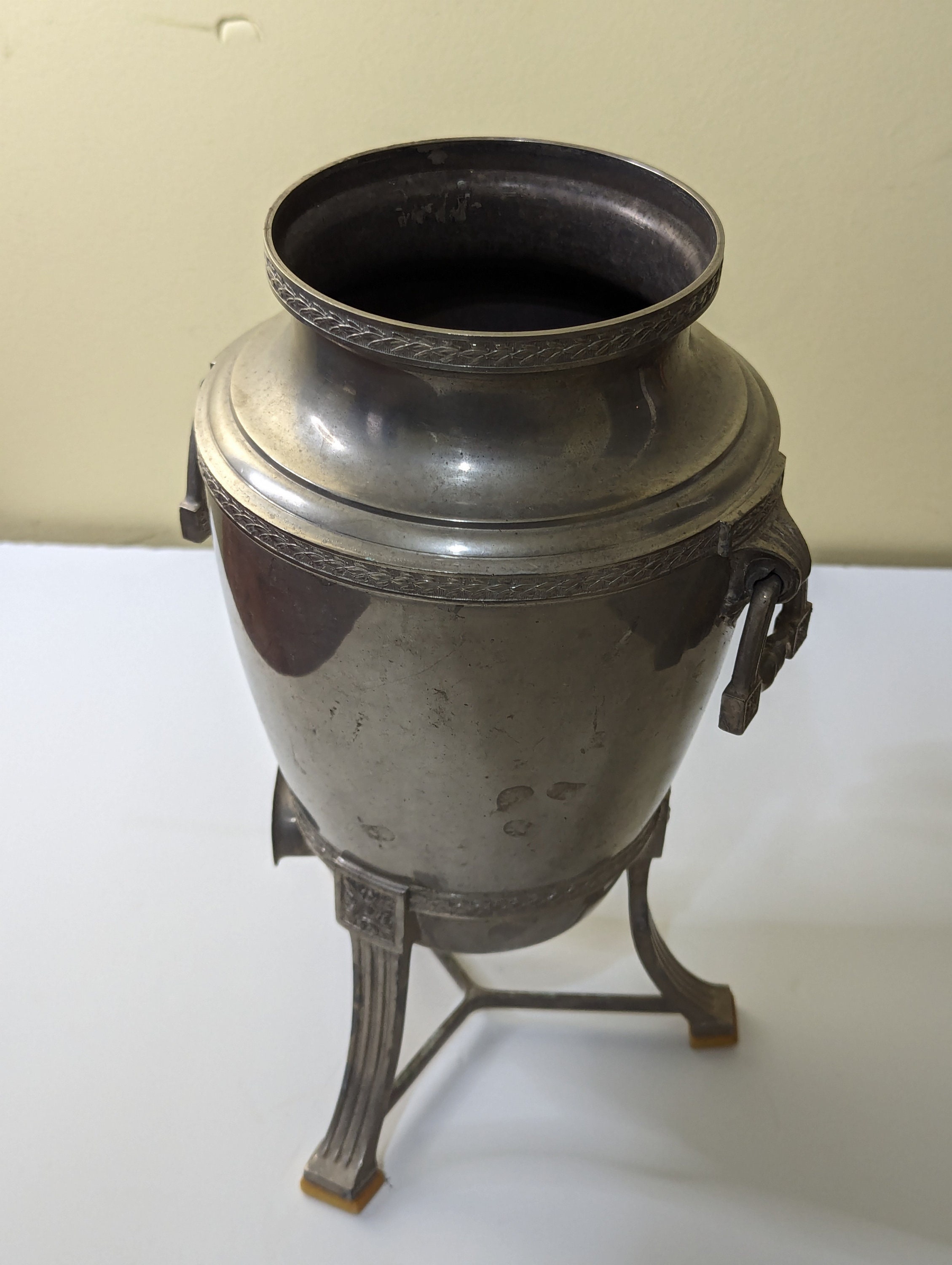 Vintage Universal Landers Frary & Clark Silver Plate Electric Coffee ...