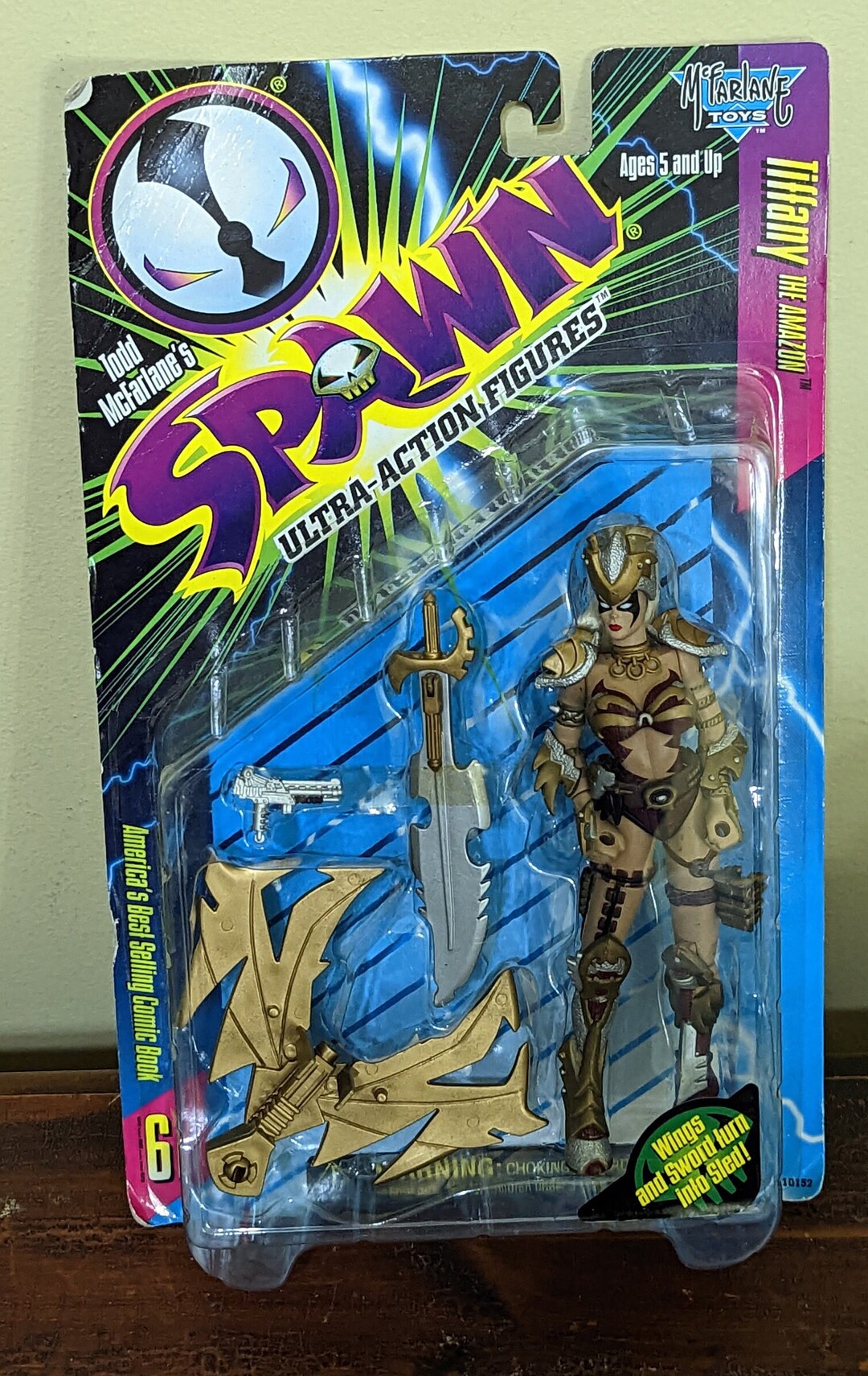 Todd Mcfarlane's Spawn Ultra-action Figure Tiffany the Amazon Toys 1996 ...