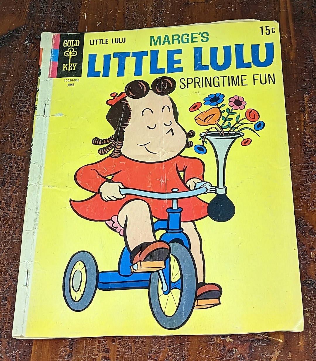 Marge's Little LULU Springtime Fun Gold Key Comics June 1969 Number 192 ...