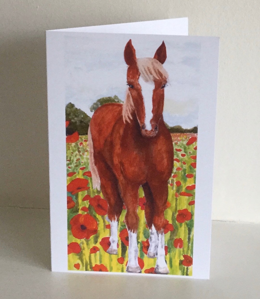 Magnificent Horse Greetings Card, Songster, Loughborough's Own War ...