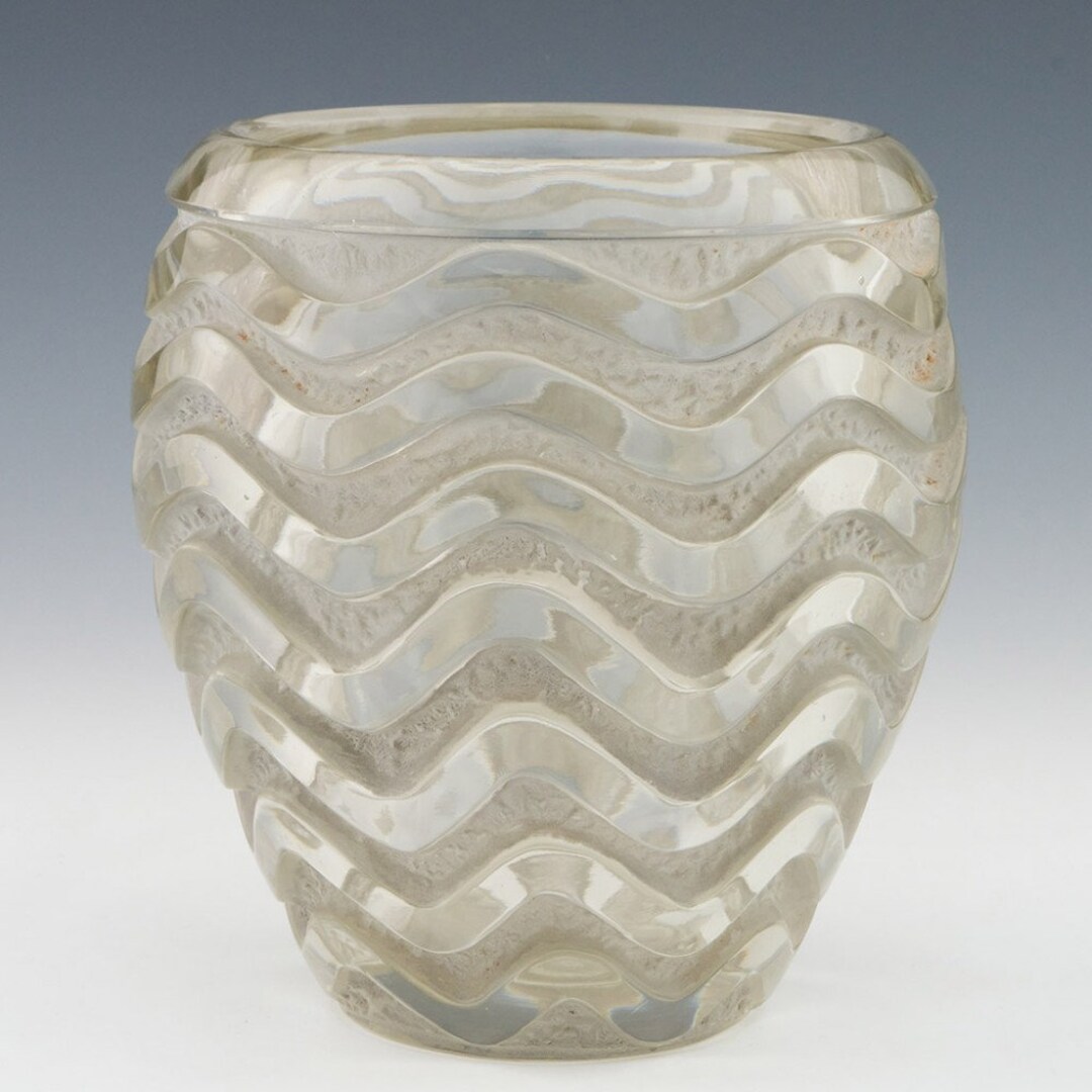 Lalique Meandres Vase Designed 1934 - Etsy