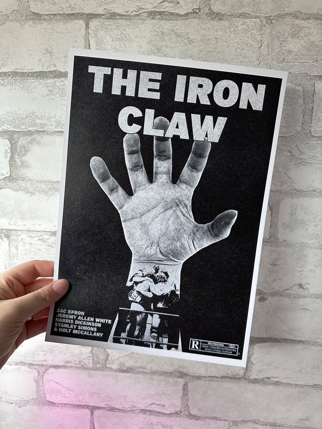 The Iron Claw Prints - Etsy