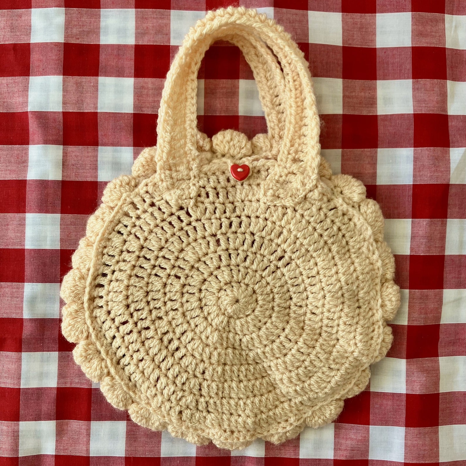 Cherry Pie Mini Bag Physical Item, Handmade, Made to Order - Etsy