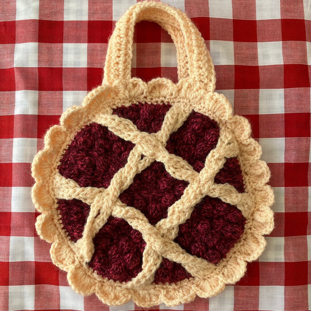 Cherry Pie Mini Bag Physical Item, Handmade, Made to Order - Etsy