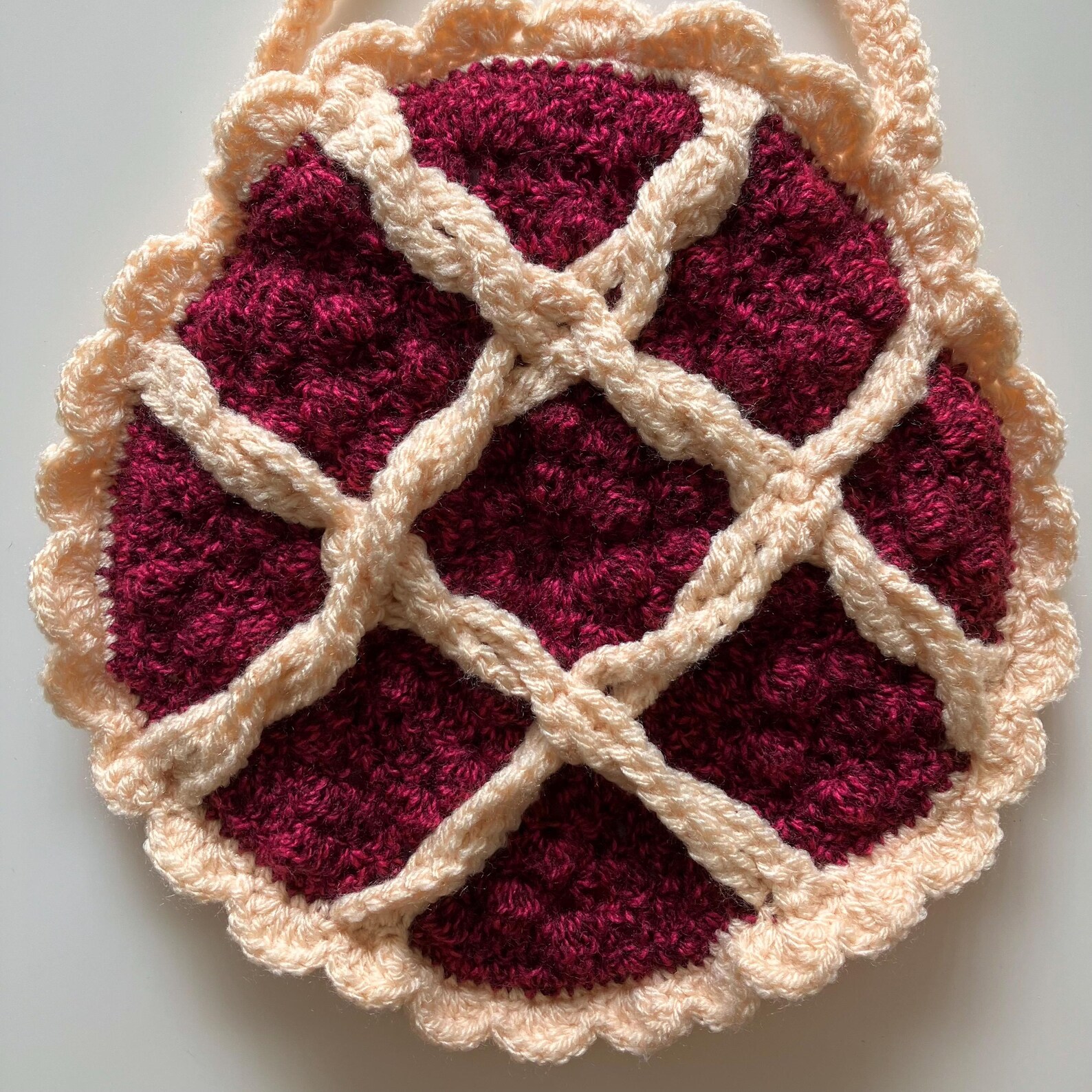 Cherry Pie Mini Bag Physical Item, Handmade, Made to Order - Etsy