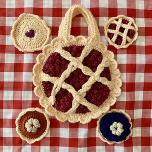 Cherry Pie Mini Bag Physical Item, Handmade, Made to Order - Etsy