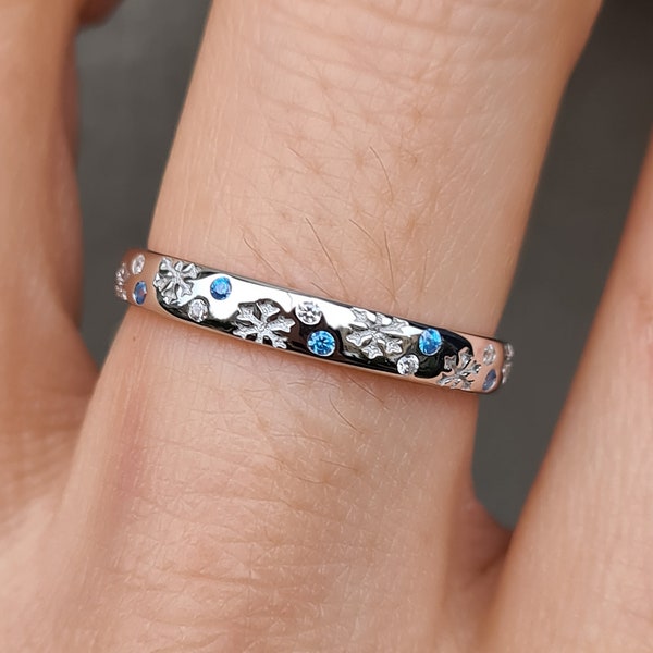 Snowflake Ring - Etsy