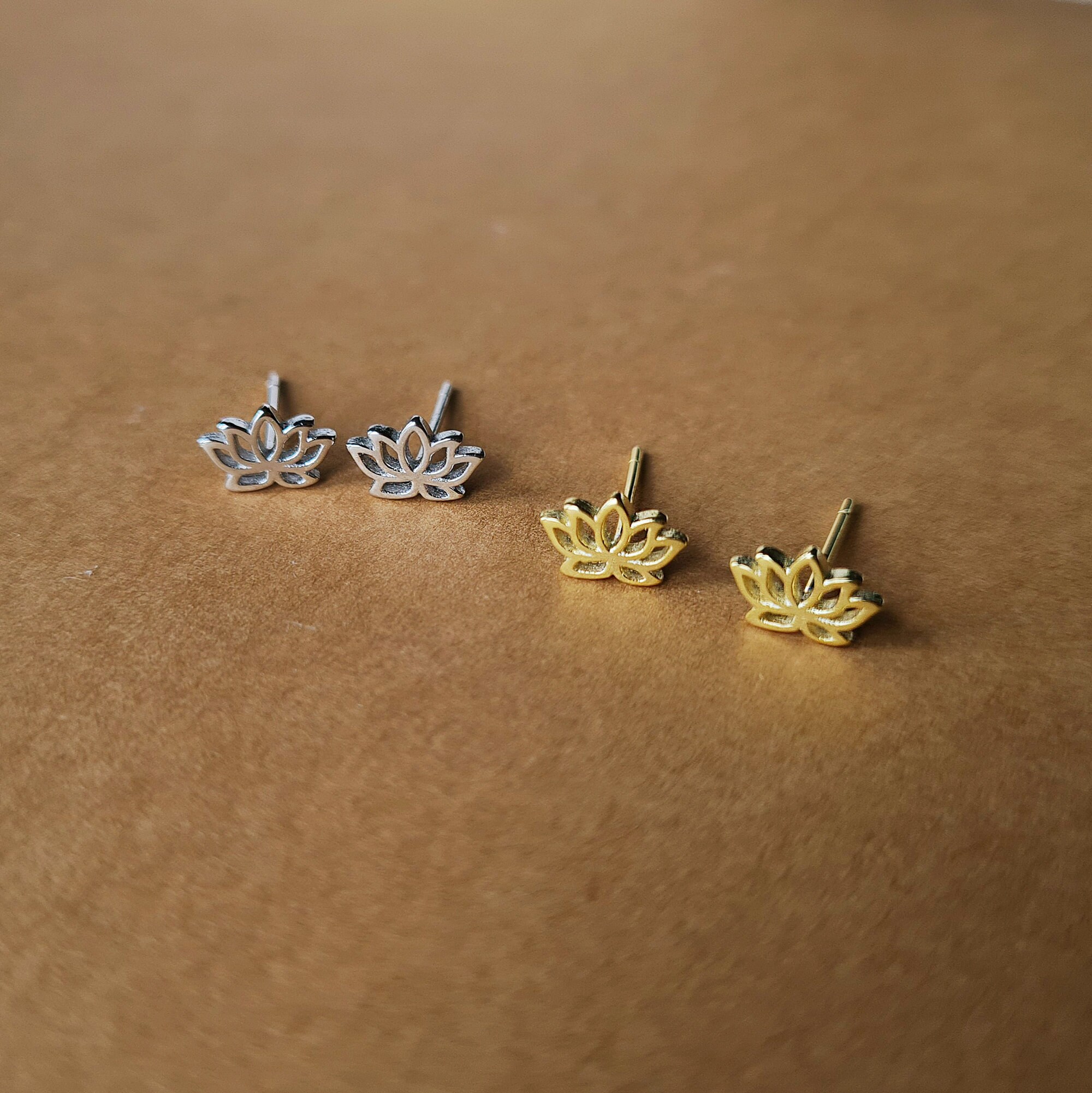 925 Sterling Silver Lotus Flower Necklace Spiritual Jewellery - Etsy