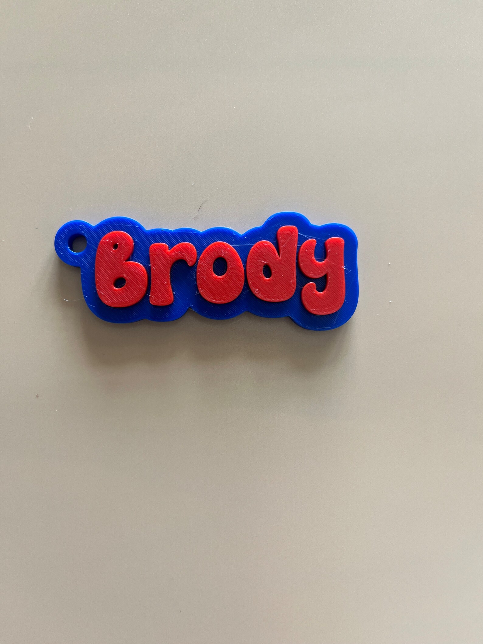 Personalized 3D Printed Name Tag | Custom Bag Tag - Etsy