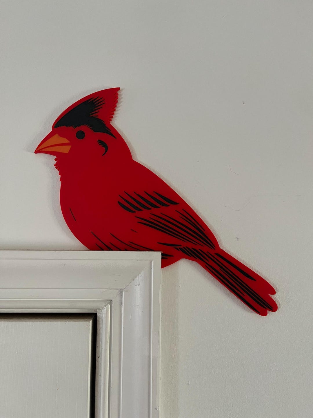 Cardinal Door Topper | Cardinal Door Corner | Cardinal Decor ...