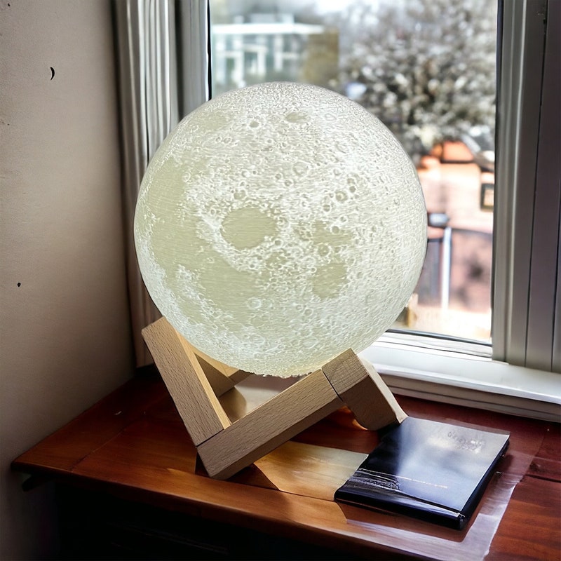 Moon Lamp - Etsy
