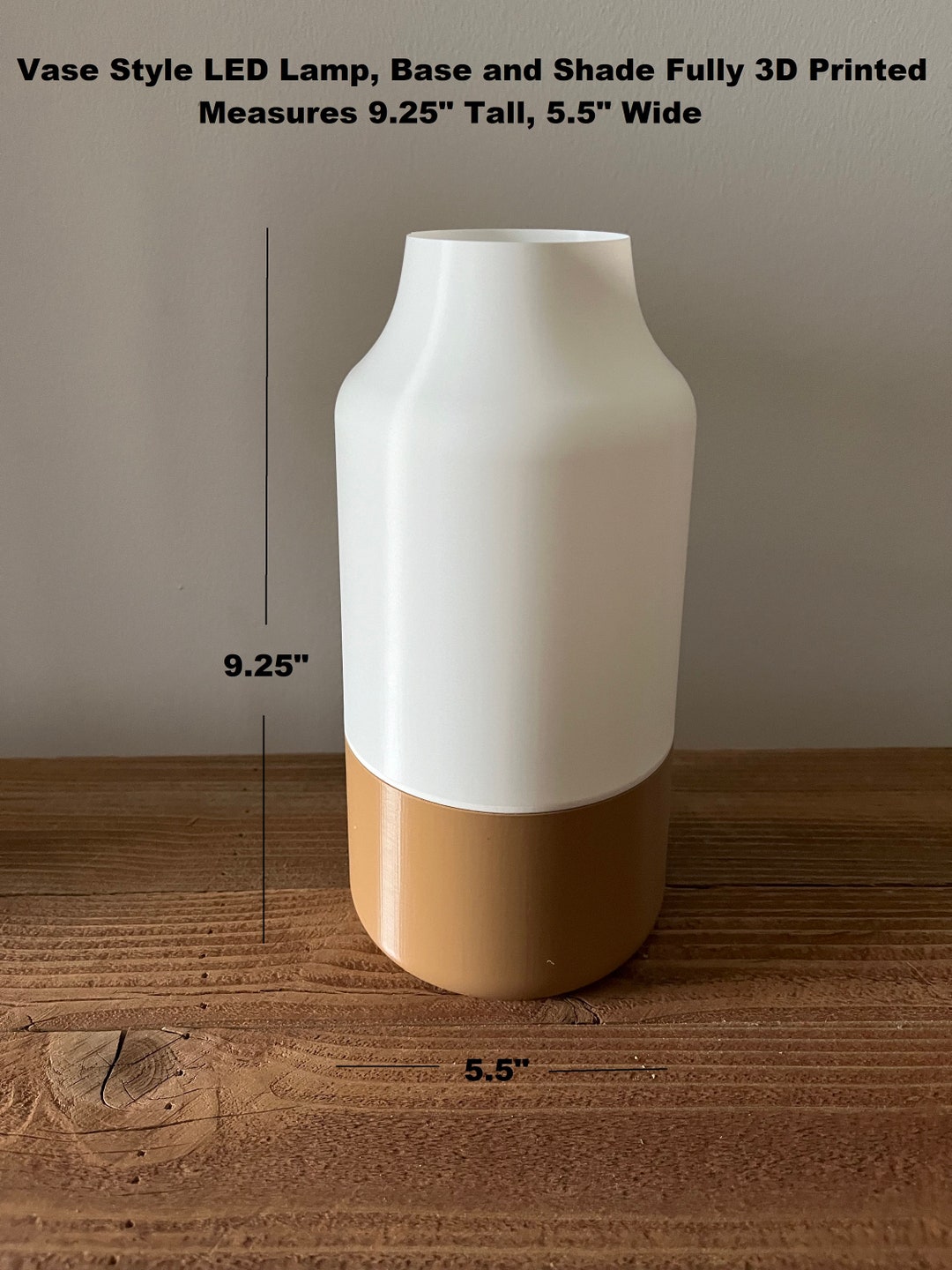 Vase Style Table Lamp LED Lamp Bedside Table Buffet Table Living Room ...