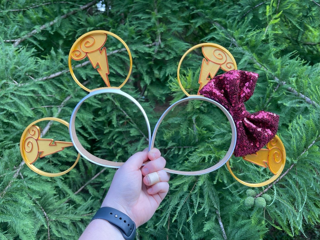 Lightning Bolt Park Mouse Ears, Hercules Lightning Bolt Mouse Ears ...