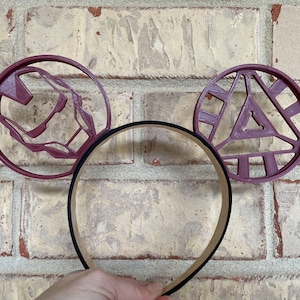 Iron Man Mickey Mouse Ears, 3D Iron Man Minnie Mouse Ears, Iron Man ...