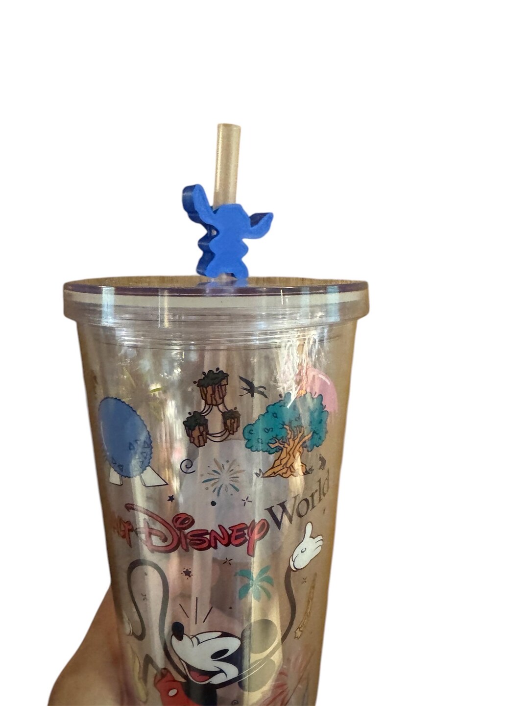 Stitch Straw Topper, Stitch Straw Buddy, 626 Straw Buddy, Alien Stitich ...