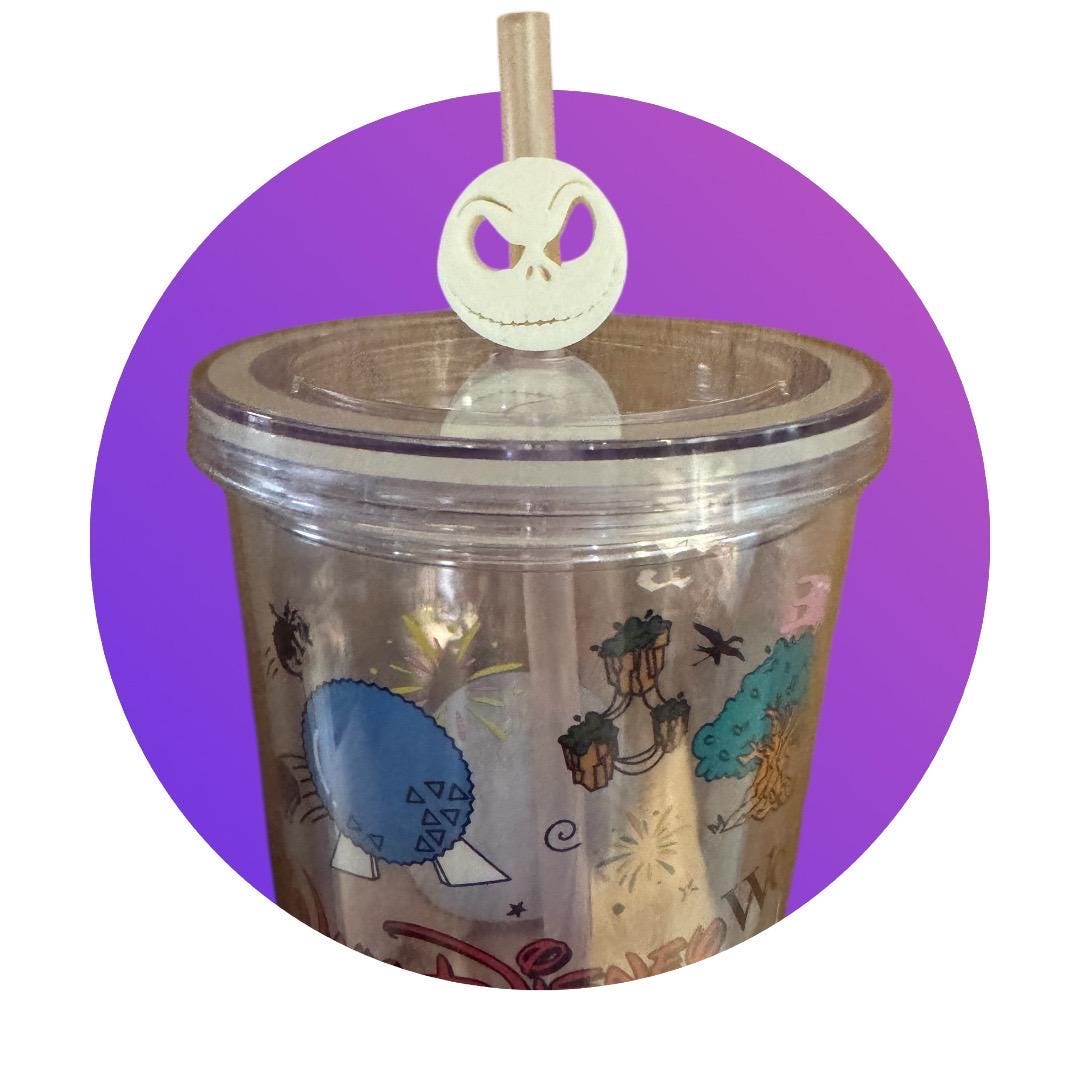 Jack Skellington Straw Topper, Jack Straw Buddy, Jack Straw Buddy, Jack ...