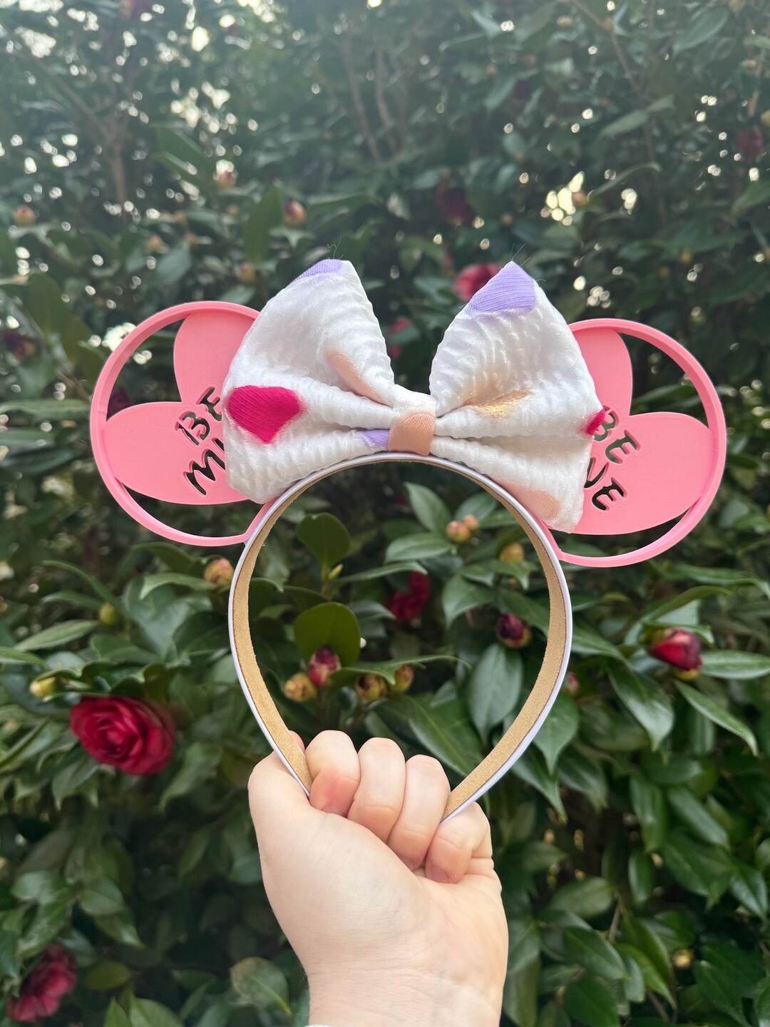 Valentine's Day Park Mouse Ears, 3D Printed Valentine's Day Mouse Ears ...
