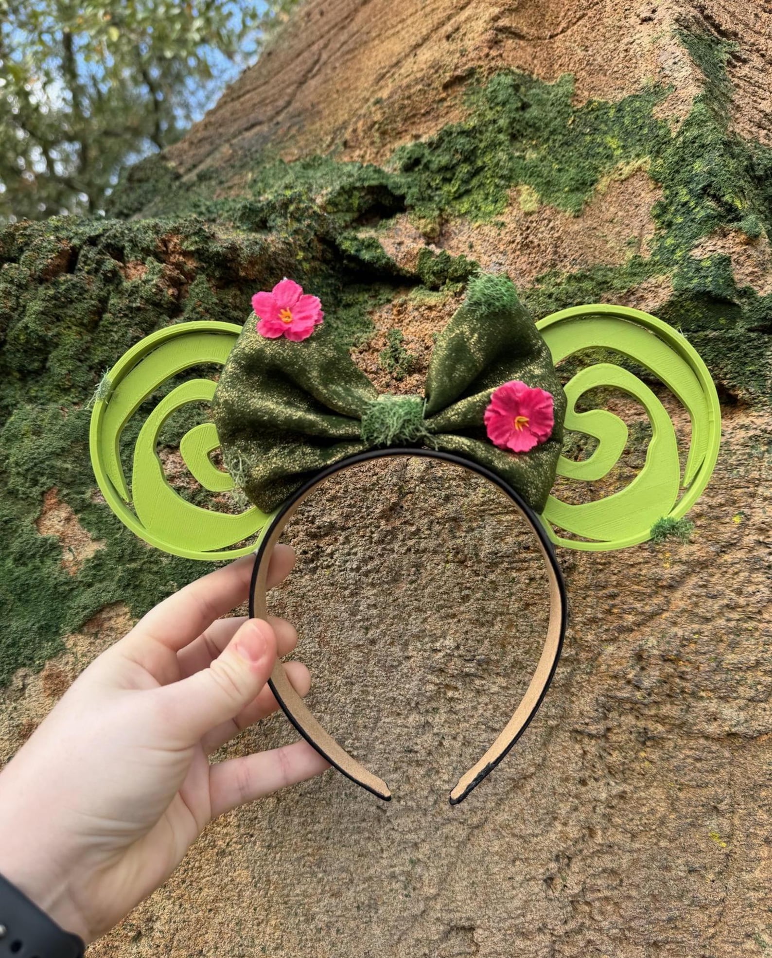 Te Fiti Mouse Ears, Moana Mouse Ears, Te Fiti Moana Inspired Mouse Ears ...