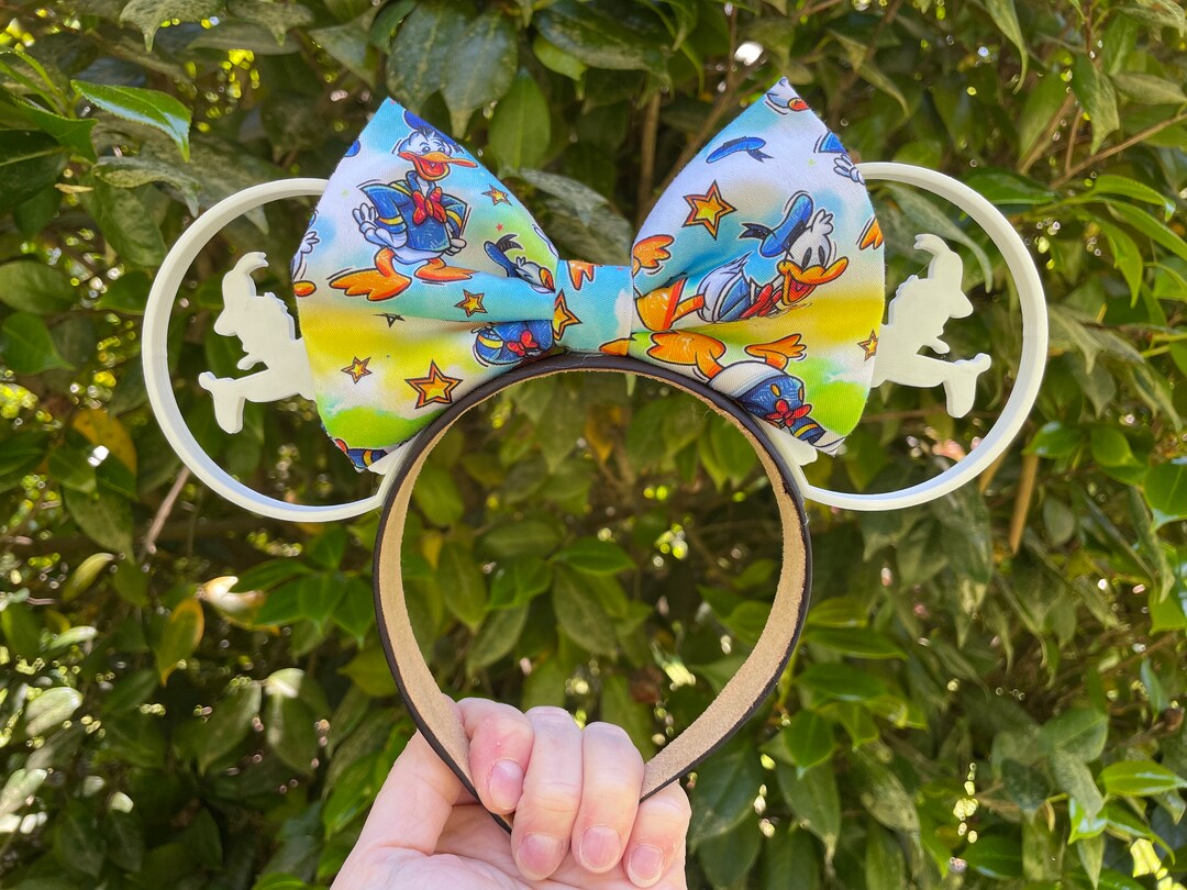 Donald Duck Park Mouse Ears, 3D Printed Donald Duck Mouse Ears, 3D Ears ...