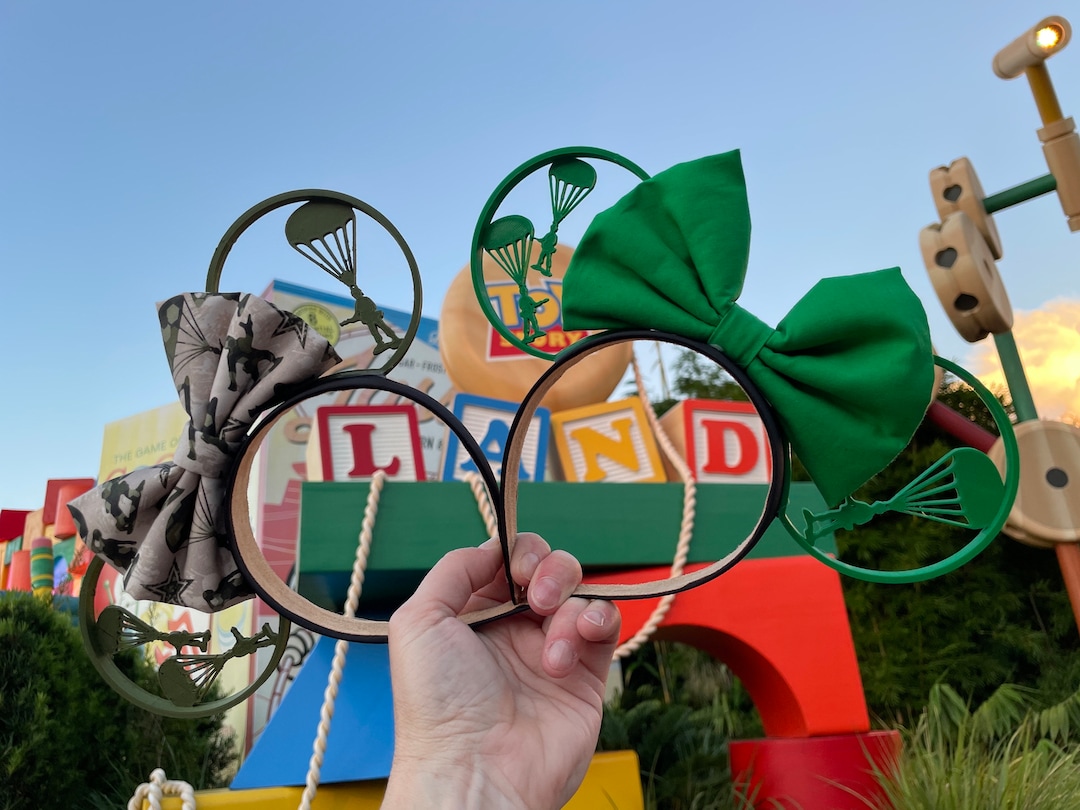 Army Men Park Mouse Ears, Toy Story Inspired 3D Printed Ears, Soldiers ...
