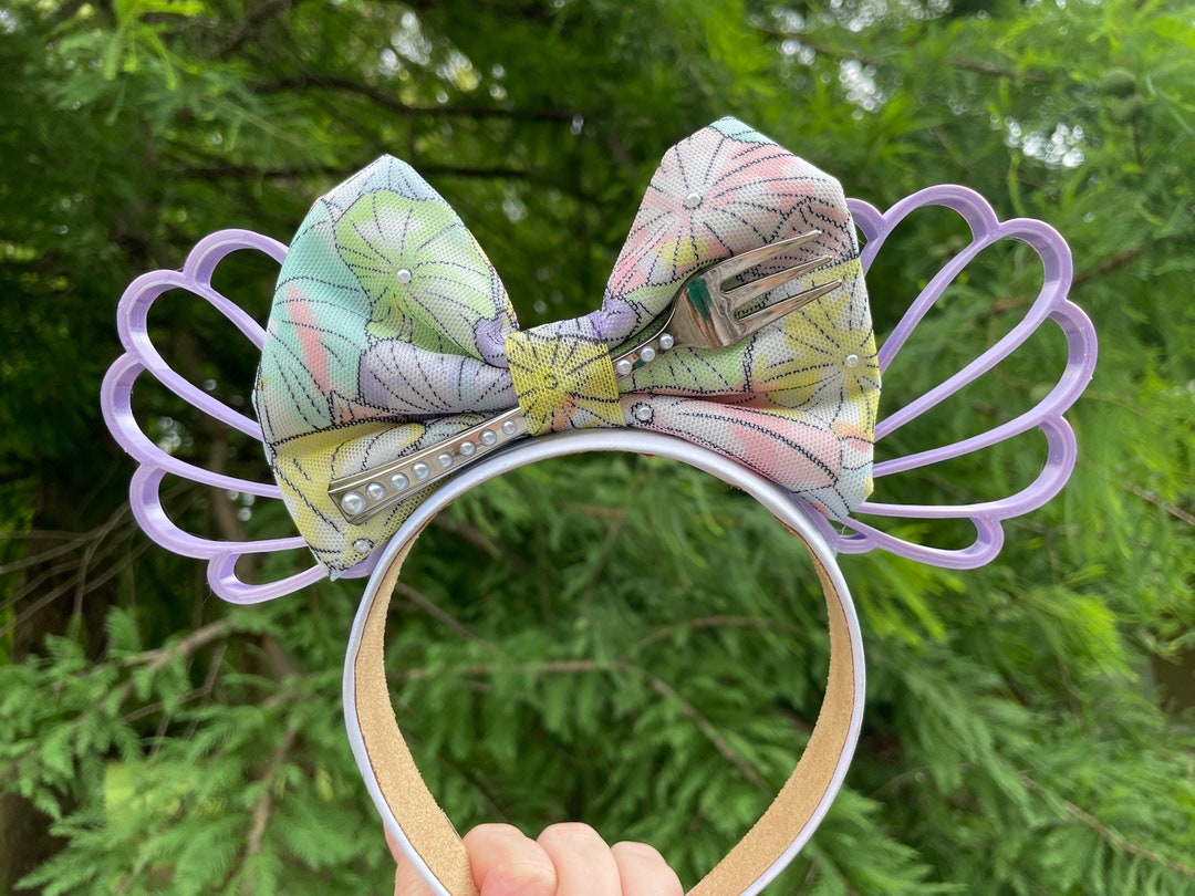 Ariel Shell Park Mouse Ears, 3D Ariel Little Mermaid Inspired Mouse ...