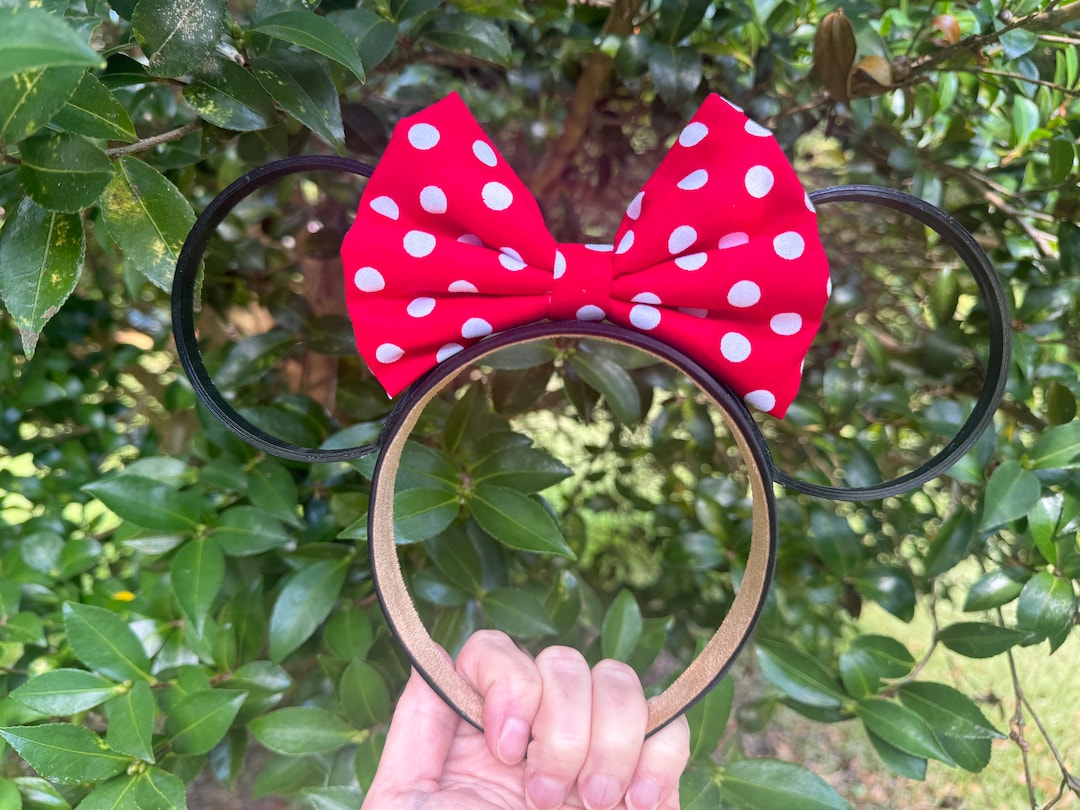 Classic Park Mouse Ears, 3D Printed Mouse Inspired Ears, 3D Ears, Polka ...