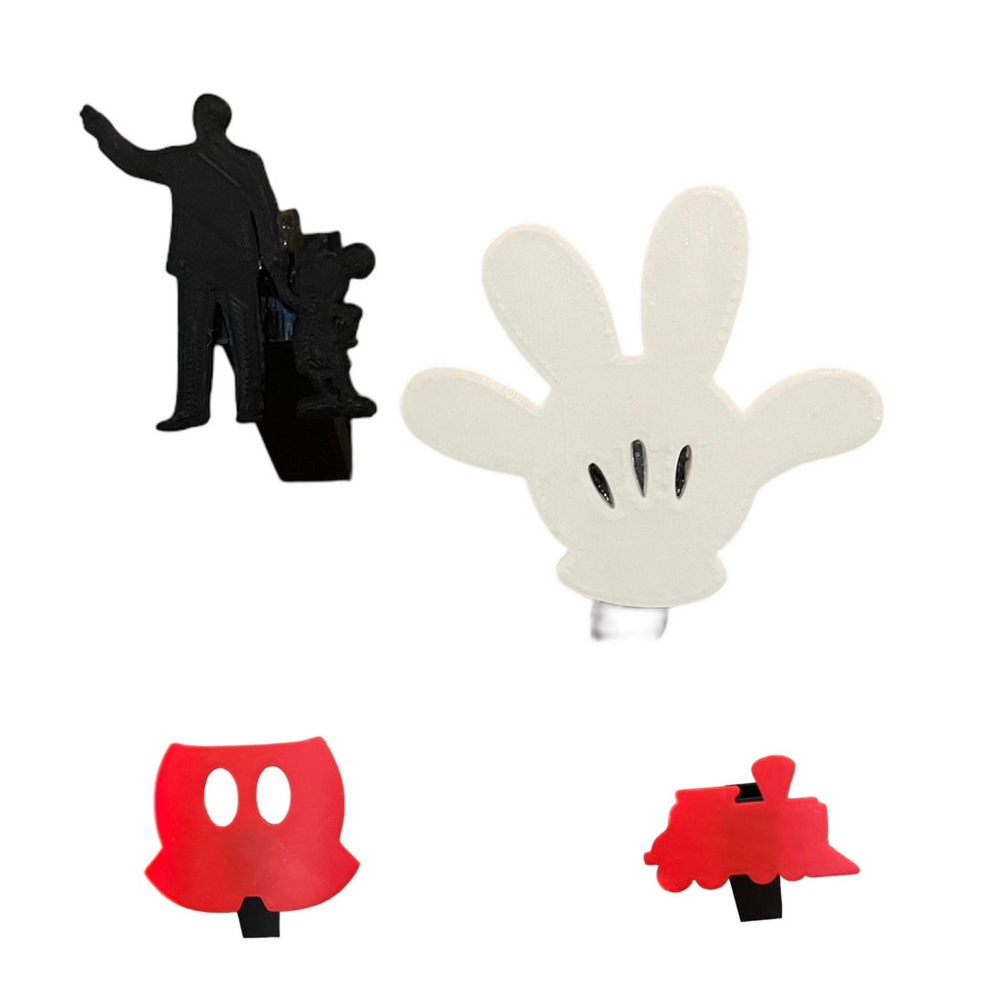 Partner Statue Mouse Ears Display, Mouse Pants Ear Wall Hanger, Ear ...