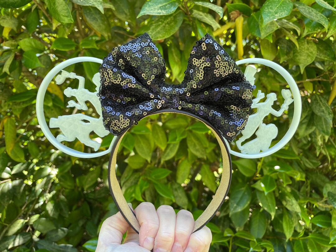 Hitchhiking Ghosts Park Mouse Ears, 3D Printed Haunted Mansion Inspired ...