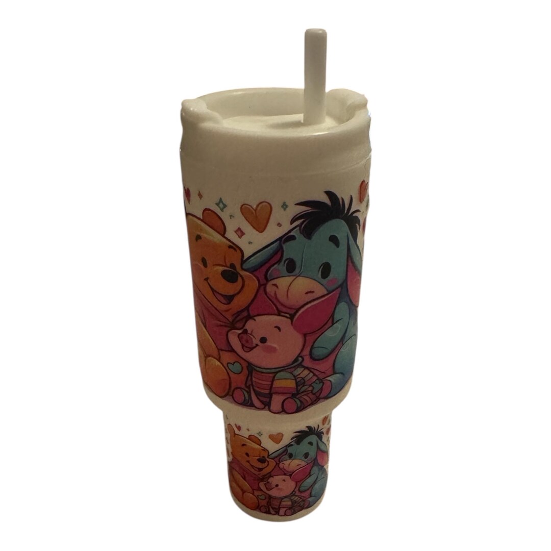 Pooh & Friends Tumbler Chapstick Holder, 3D Printed Tumbler Chapstick ...