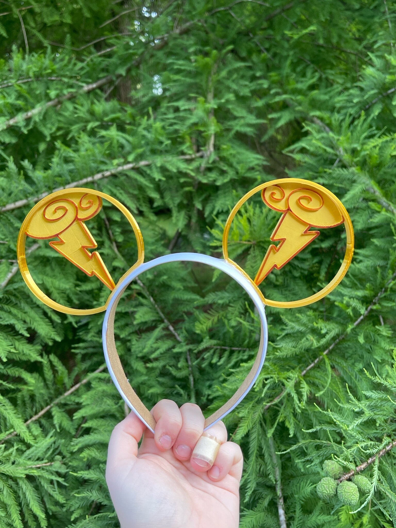 Lightning Bolt Park Mouse Ears, Hercules Lightning Bolt Mouse Ears ...