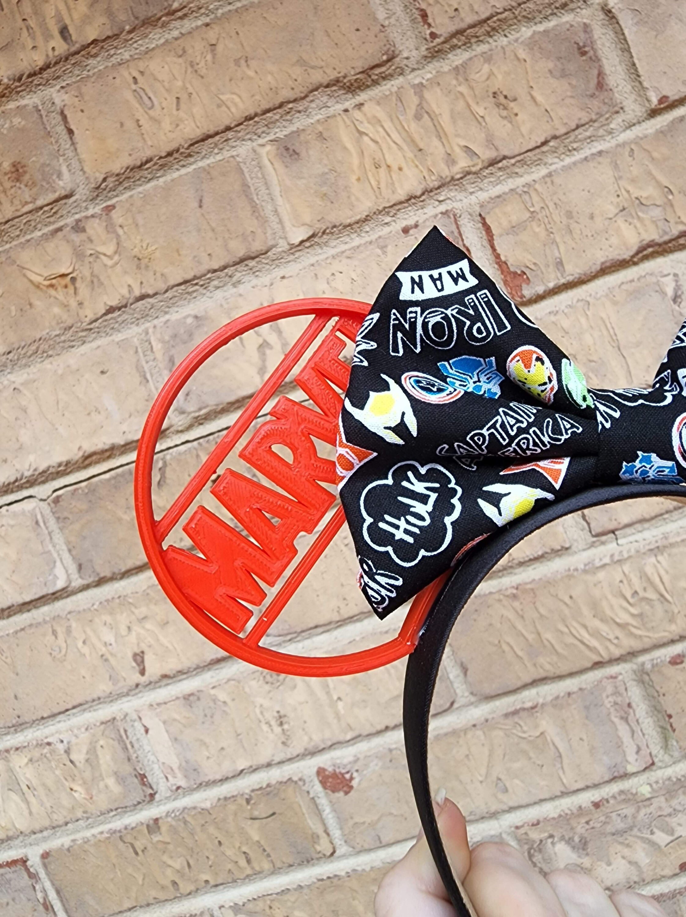 Marvel Park Mouse Ears 3D Marvel Characters Mouse Ears - Etsy