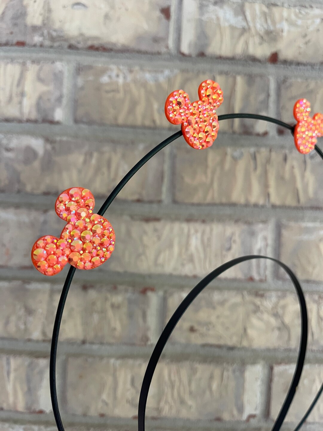 Halo Mouse Crown, Rhinestone Park Mouse Halo Crown, Rhinestone Halo ...