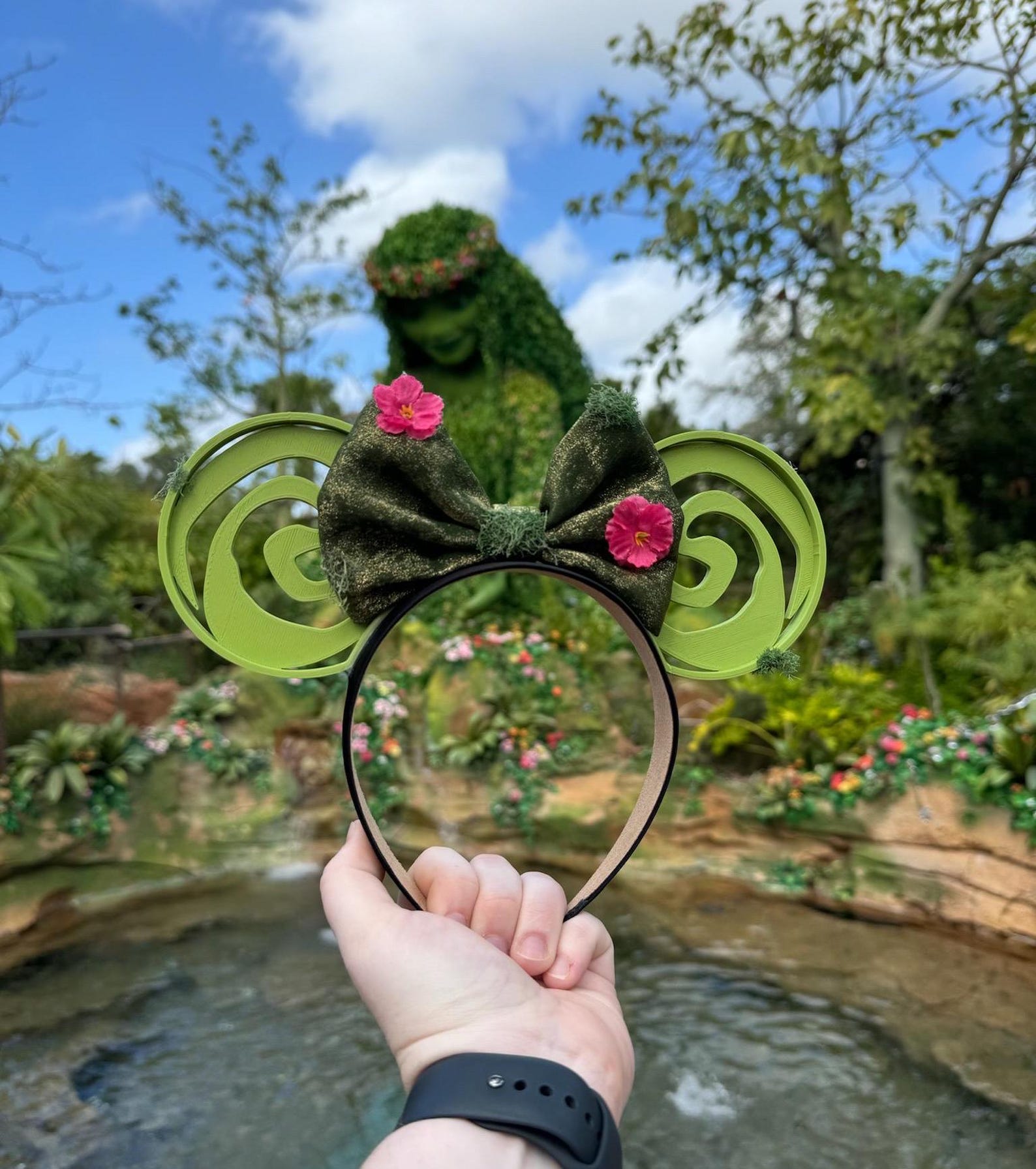 Te Fiti Mouse Ears, Moana Mouse Ears, Te Fiti Moana Inspired Mouse Ears ...