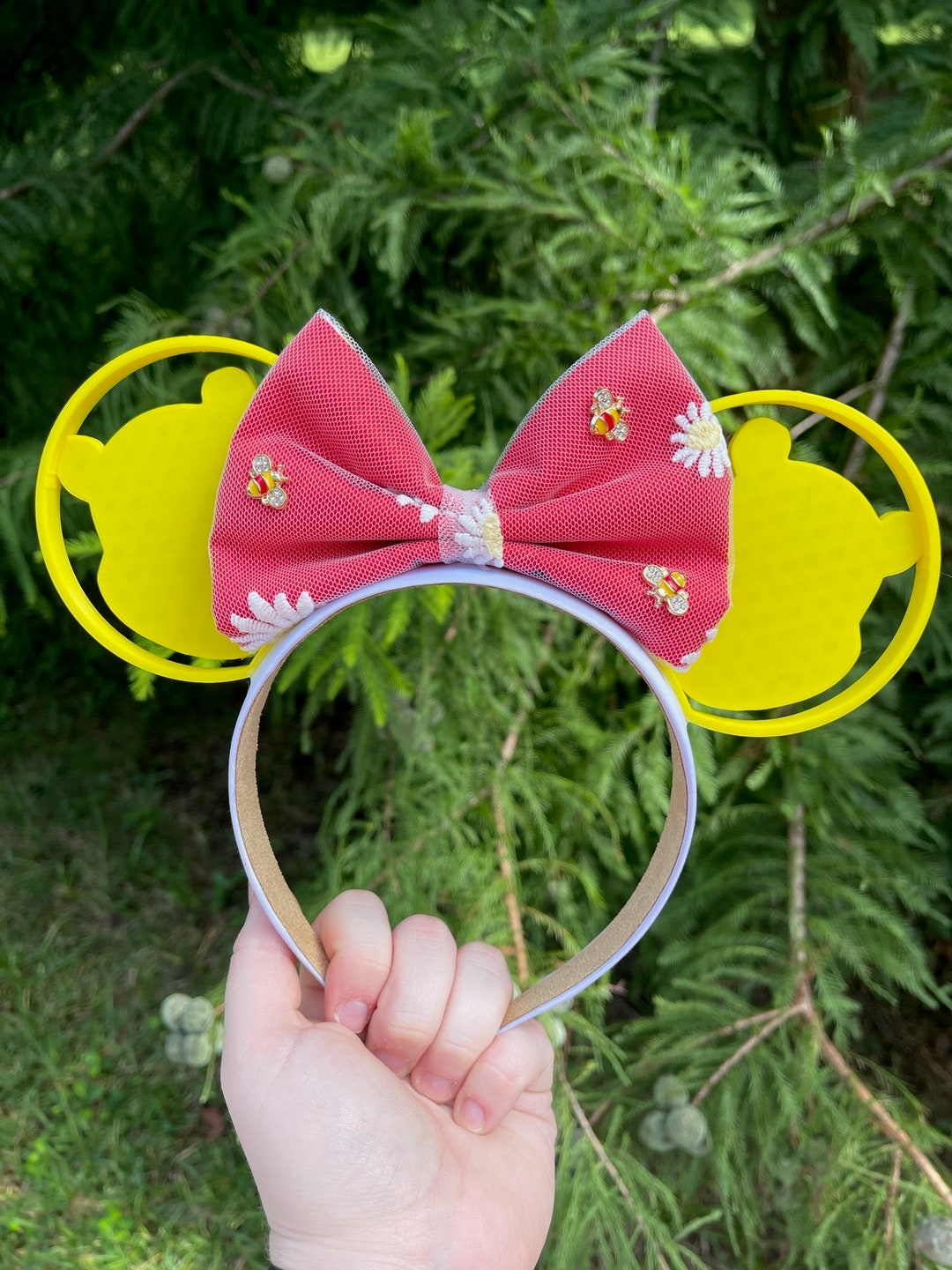 Winnie the Pooh Park Mouse Ears, 3D Pooh Mouse Ears, Winnie the Pooh ...