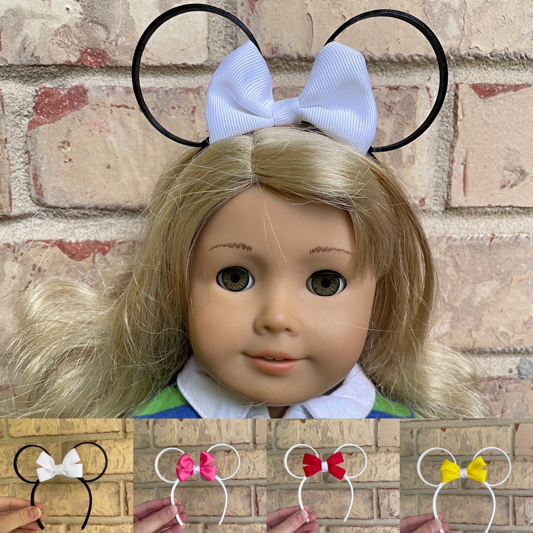 Doll Mouse Ears, 3D Printed Mouse Inspired Doll Ears, 3D Doll Ears ...