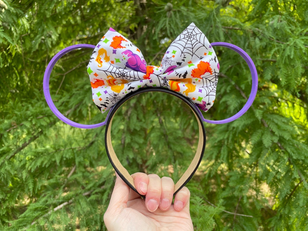 Hocus Pocus Park Mouse Ears, 3D Printed Hocus Pocus Minnie Mouse ...