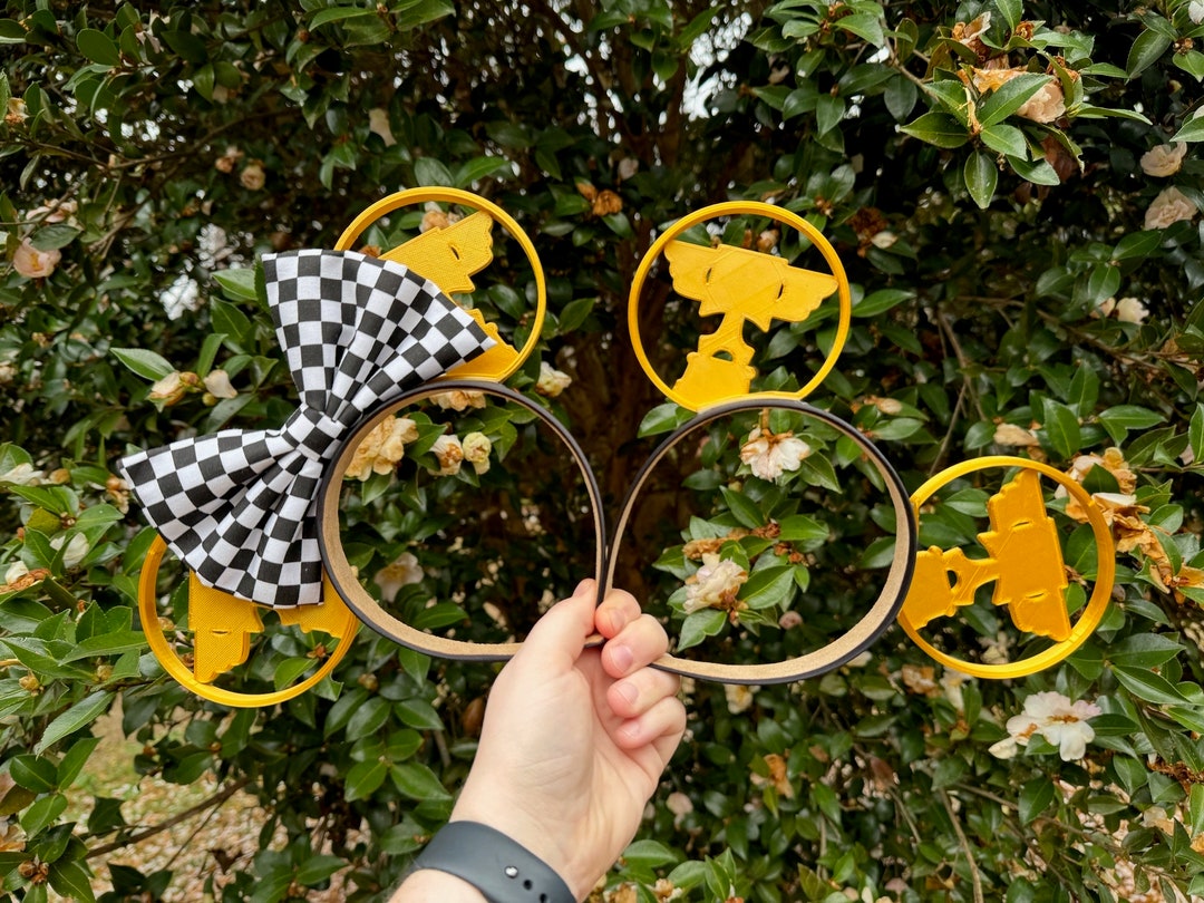 Piston Cup Park Mouse Ears, 3D Printed Cars Mouse Ears, Piston Cup ...