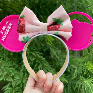 Lotso Park Mouse Ears, Toy Story Lotso Inspired 3D Printed Ears, Lotso ...