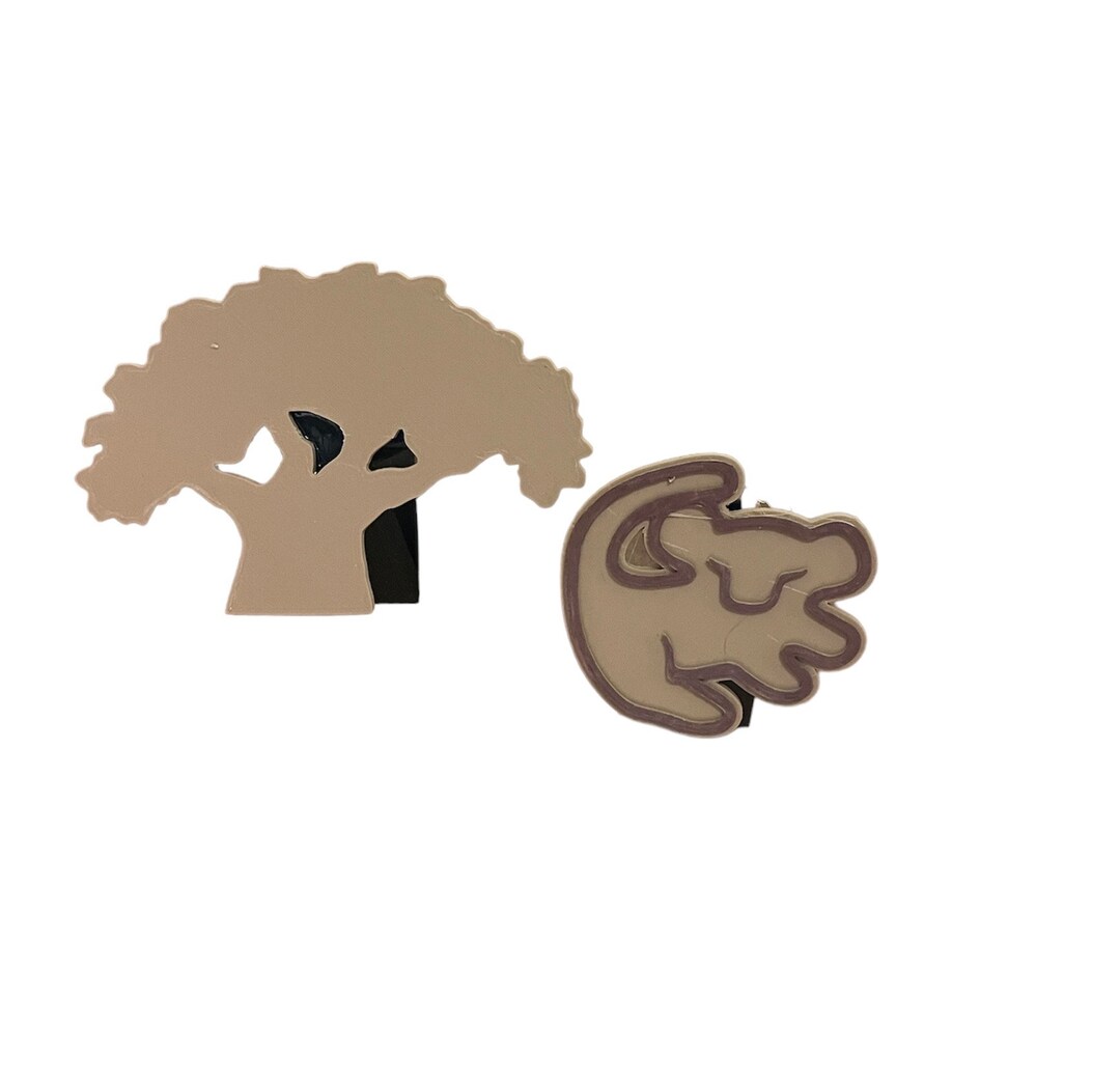 Simba & Tree of Life Mouse Ears Wall Hook Display - Etsy