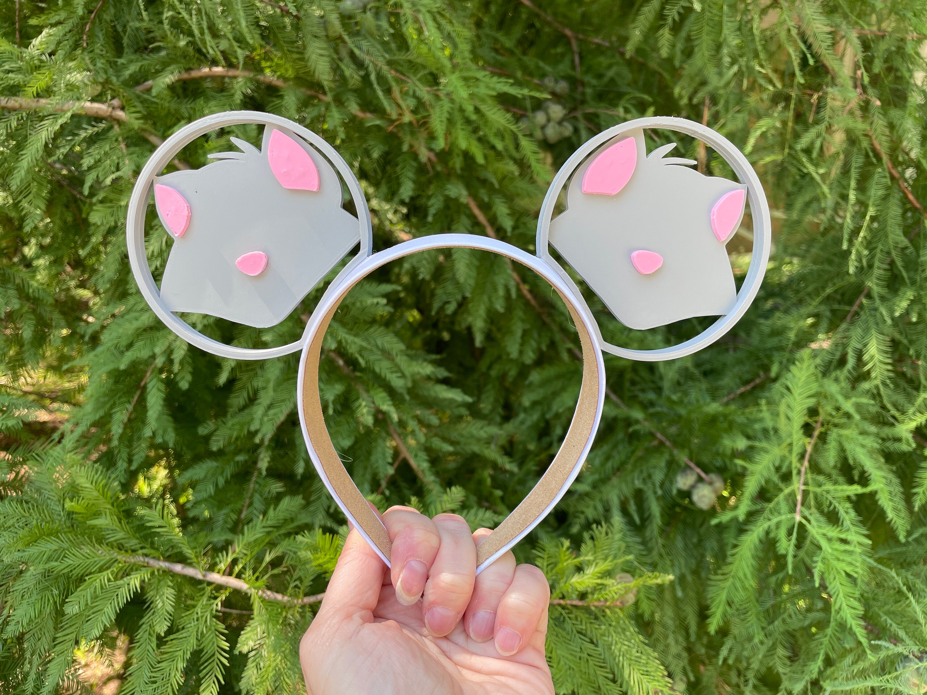 Aristocats Park Mouse Ears, 3D Printed Marie Inspired Mouse Ears, 3D ...