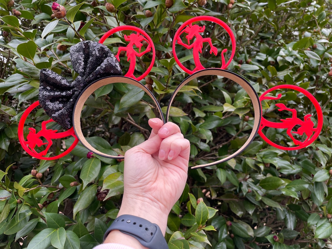 Mushu Park Mouse Ears, Mulan Inspired 3D Printed Ears, Mushu Inspired ...