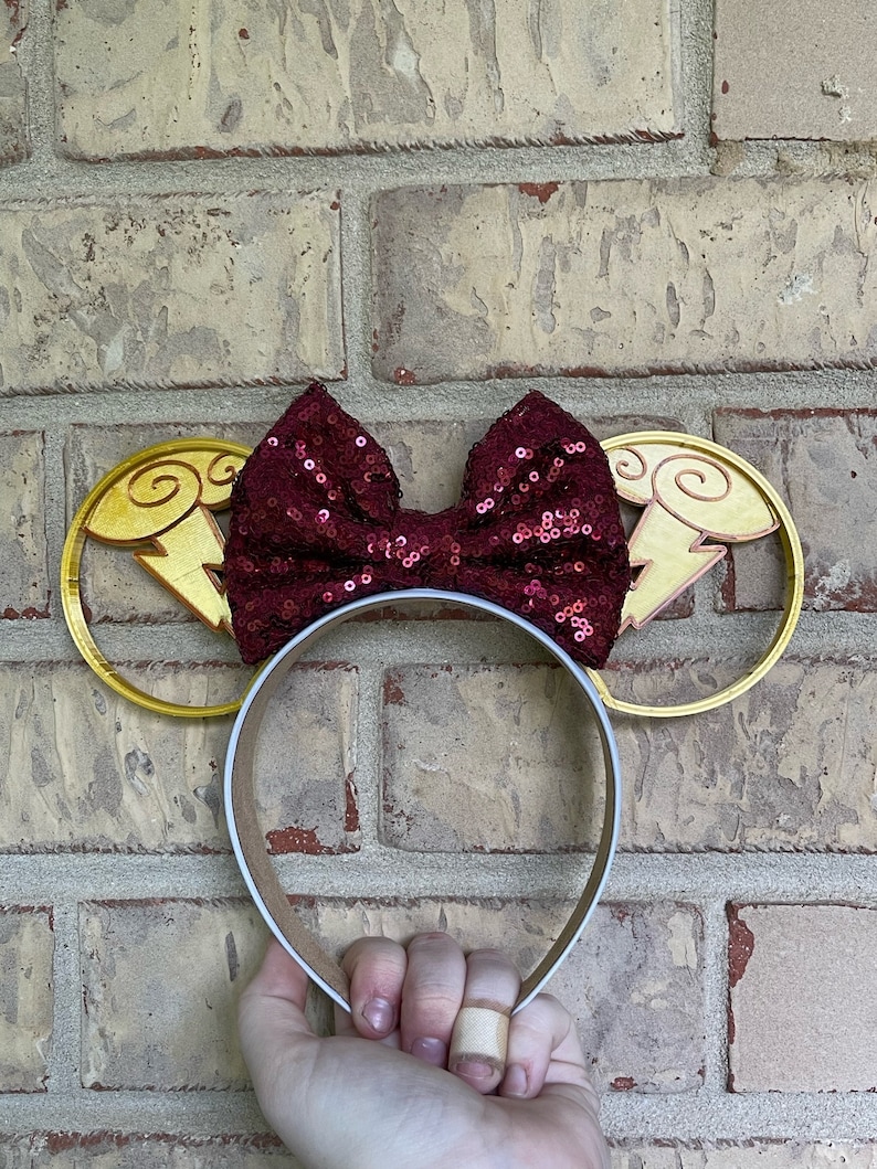 Lightning Bolt Park Mouse Ears, Hercules Lightning Bolt Mouse Ears ...