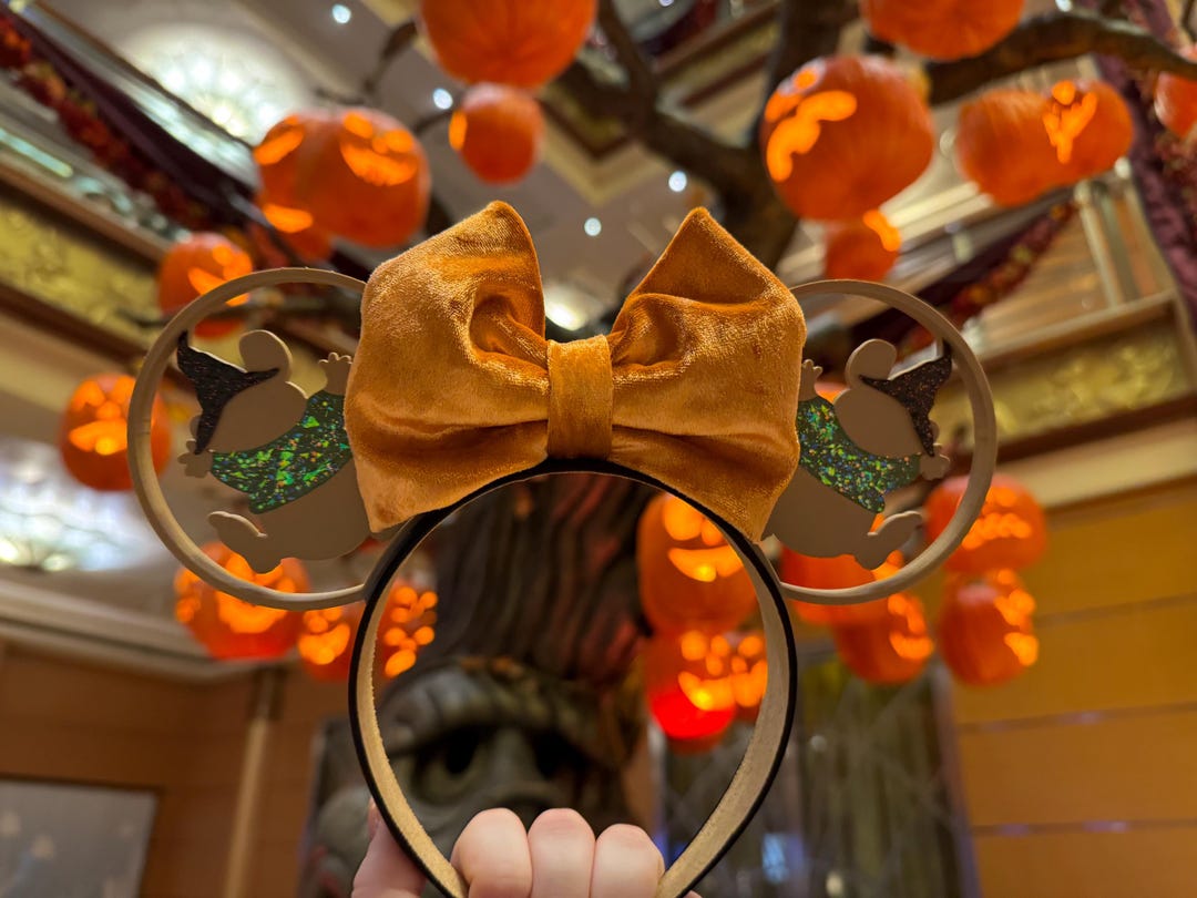Halloween Gus Gus Inspired Park Mouse Ears, Halloween Gus Mouse Ears ...