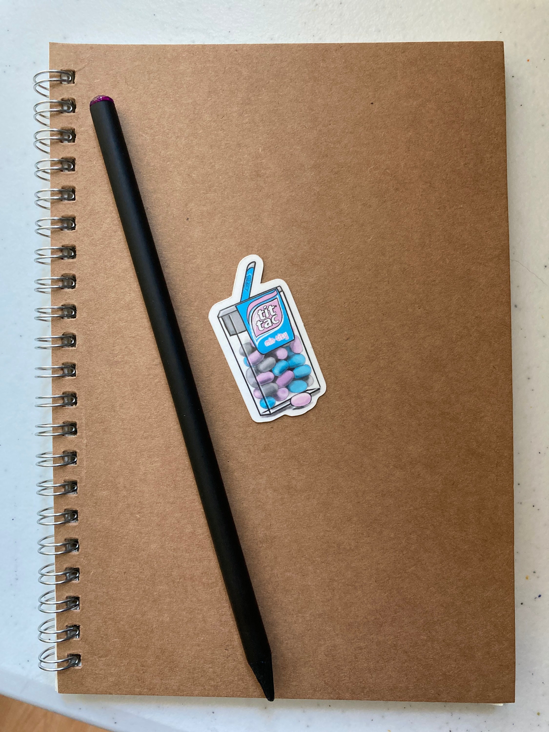 Tit-tac Trans Pride Meme Vinyl Sticker LGBTQ - Etsy