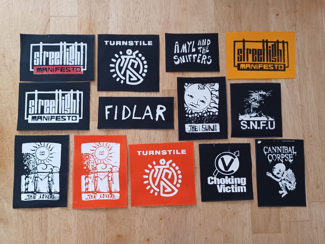 Misprints and Screw Ups DIY Punk Patches - Etsy